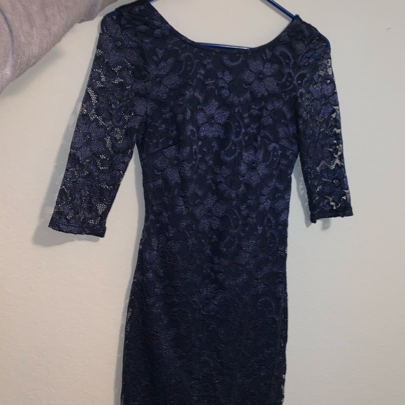 BCX | Dresses | Bcx Semi Formal Navy Blue Dress | Poshmark